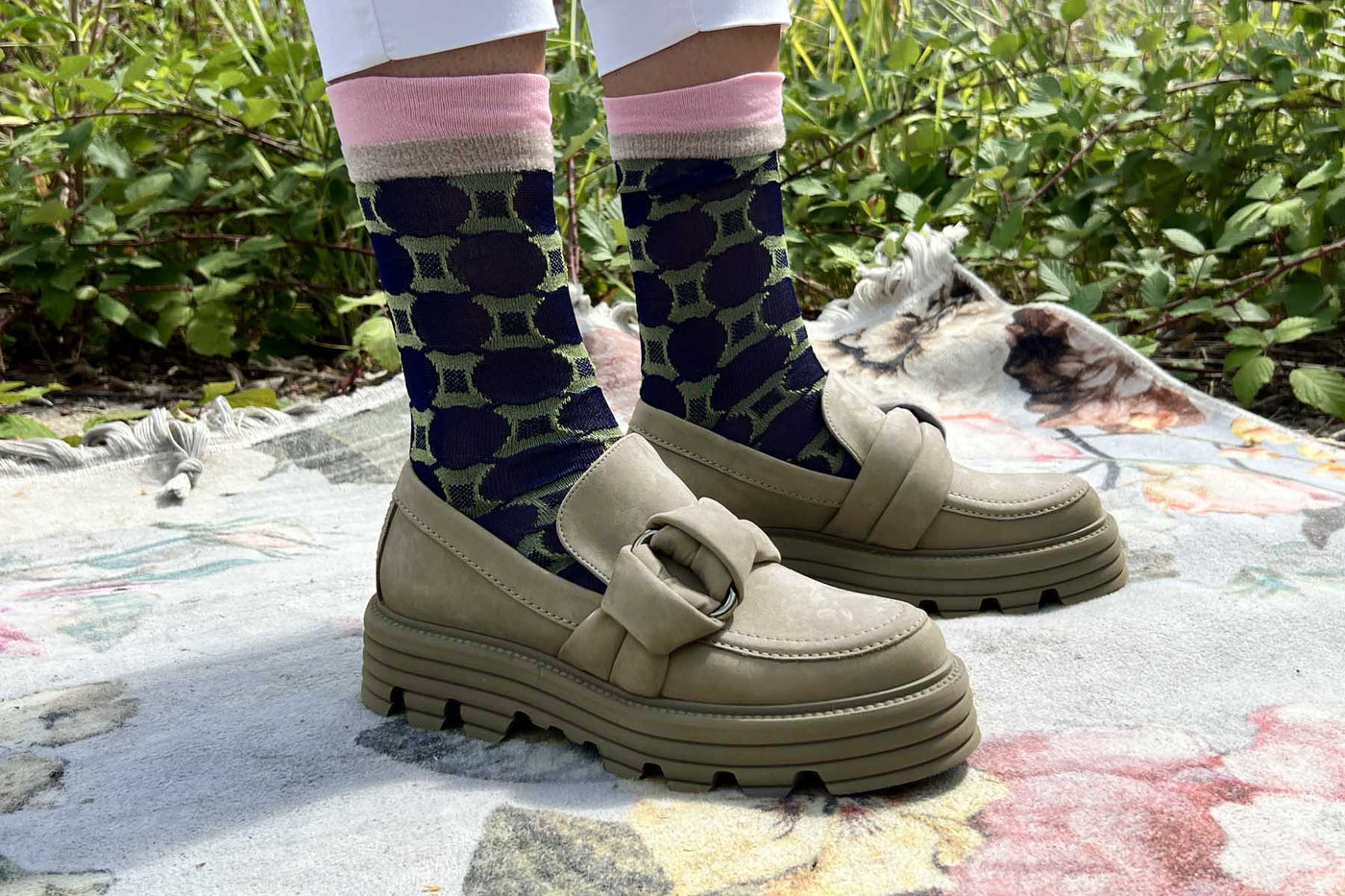 Kennel & Schmenger | Damen Loafer aus Nubukleder in Sand