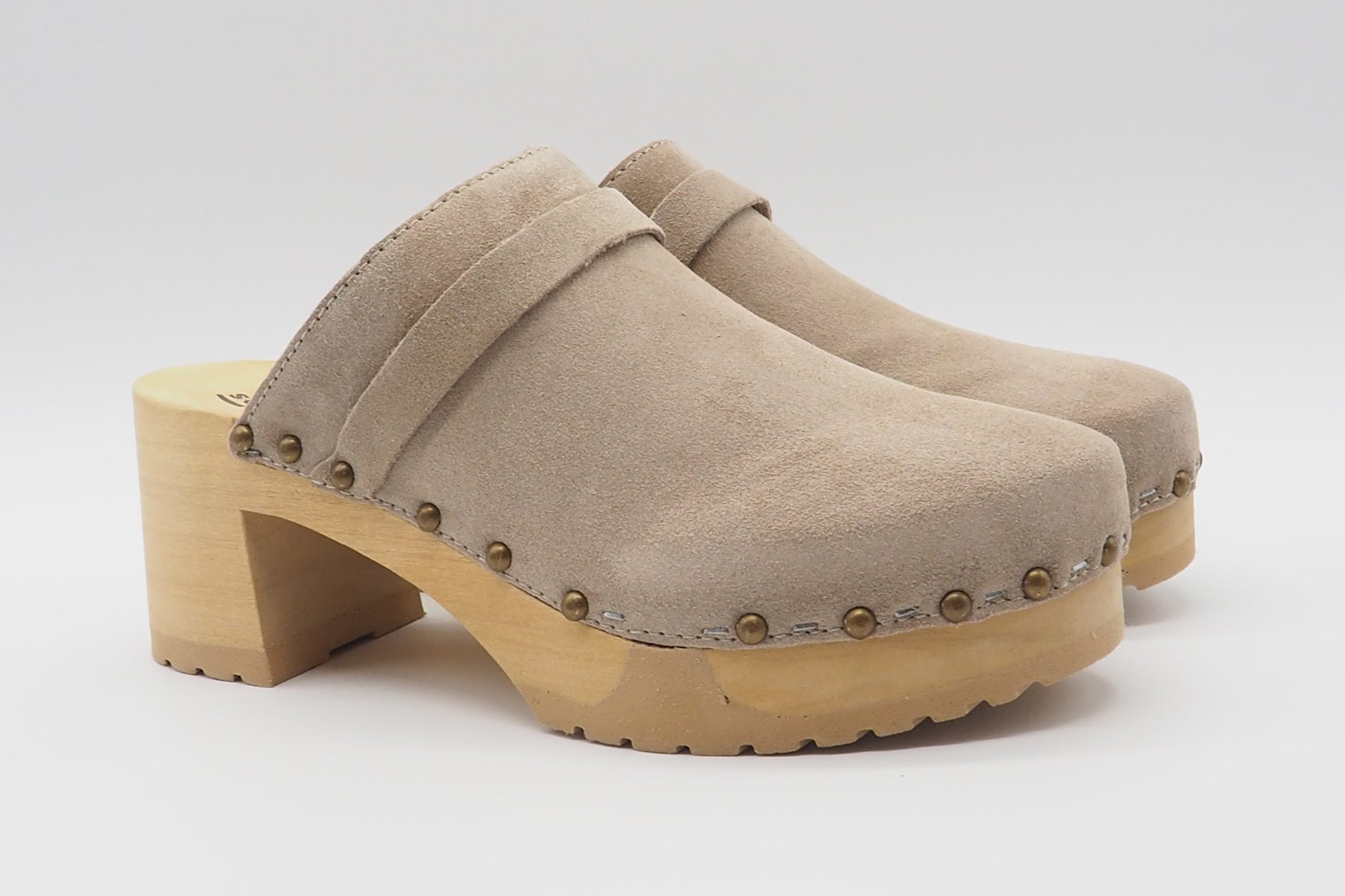 Softclox | Damen Pantoffel aus Veloursleder in Tope - Henja